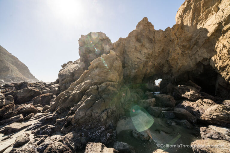 Pfeiffer Beach in Big Sur: Purple Sand, Sea Caves & Dog Friendly ...