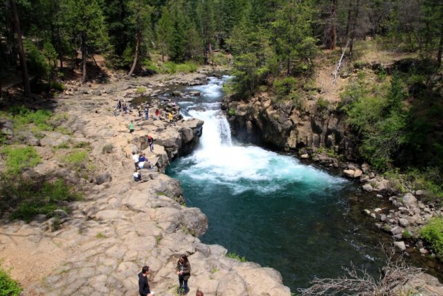 McCloud Falls: Visiting all Three Tiers of the Waterfall off Highway 89 ...