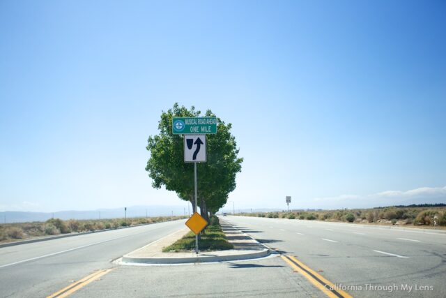 Musical Road in Lancaster - California Through My Lens