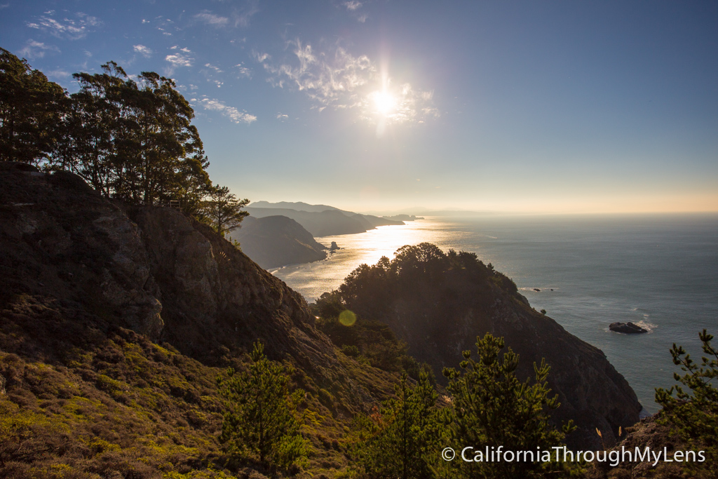 Muir Beach Overlook: Beautiful Vista on Pacific Coast Highway ...