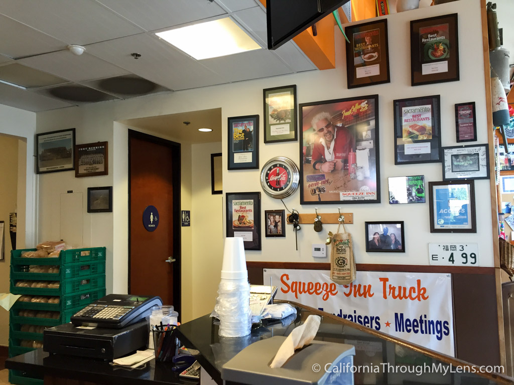 Squeeze Burger (The Squeeze Inn) in Sacramento: A Hamburger with a ...