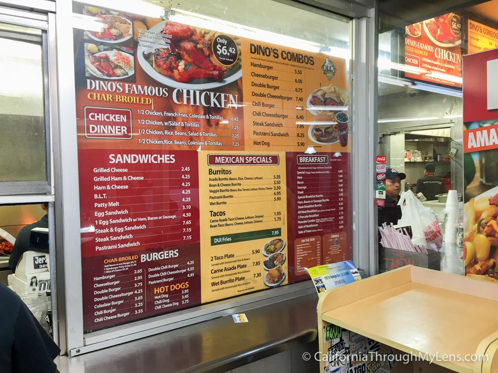 Dino's Chicken & Burgers in Los Angeles - California Through My Lens