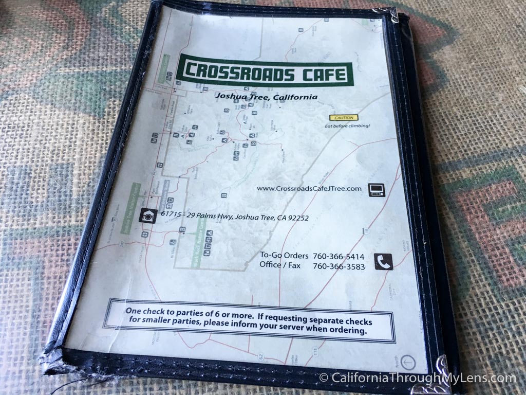 Crossroads Cafe: Great Food Outside Joshua Tree National Park ...