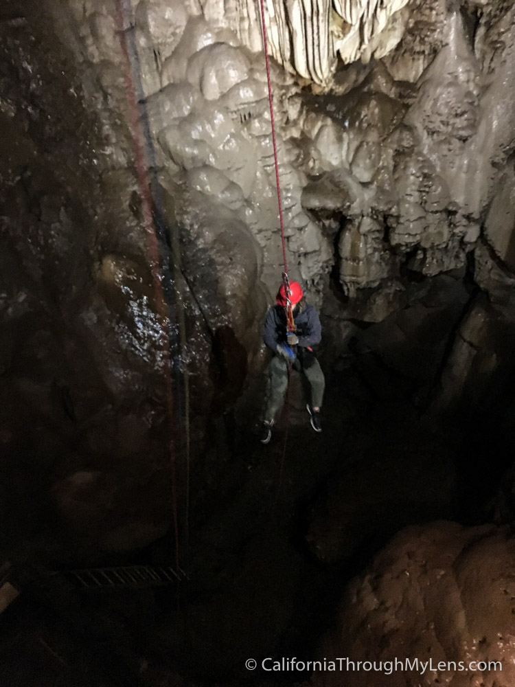 Moaning Cavern: Rappelling 175 Feet Into A Cave - California Through My ...