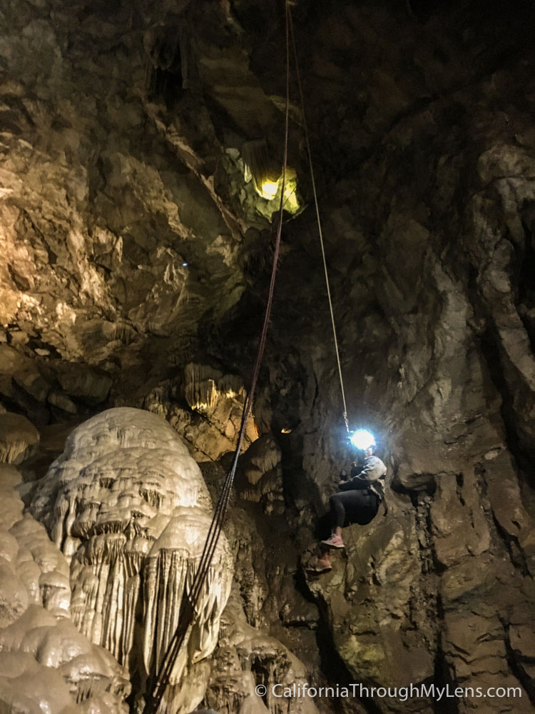 Moaning Cavern: Rappelling 175 Feet Into A Cave - California Through My ...