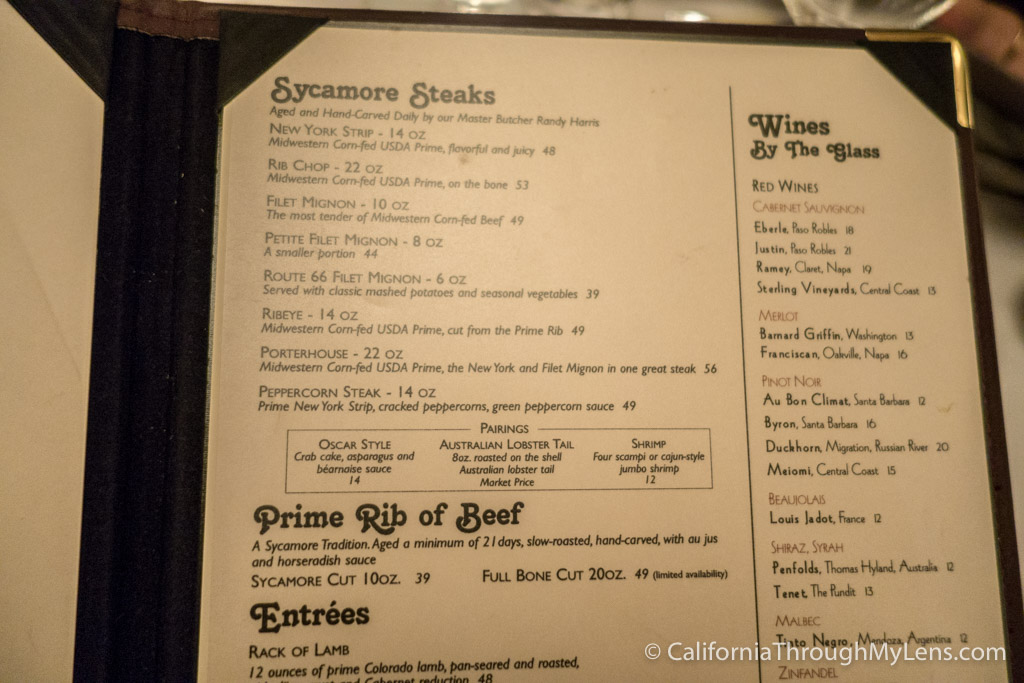 Sycamore Inn Restaurant Along Historic Route 66 - California Through My ...