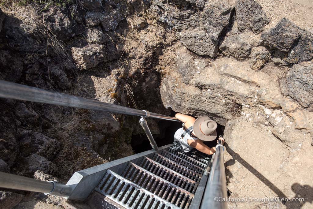 Golden Dome Cave in Lava Beds National Monument - California Through My ...