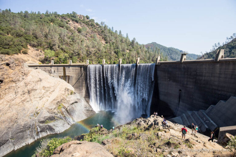 Hiking to the Lake Clementine Dam & Foresthill Bridge in Auburn ...