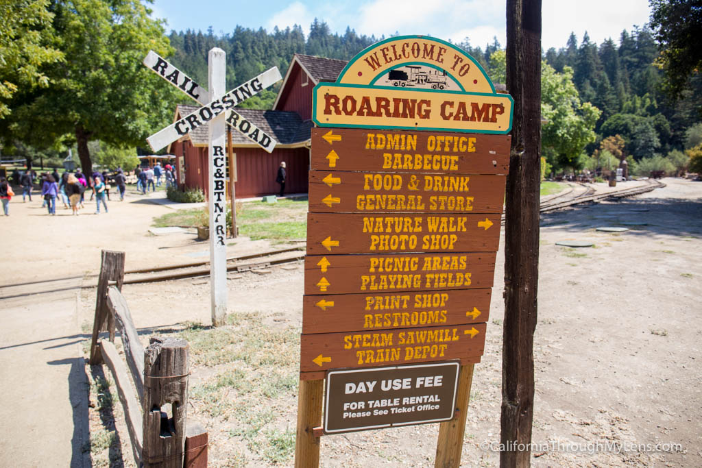 Roaring Camp & Big Trees Railroad: Riding a Steam Engine Through the ...