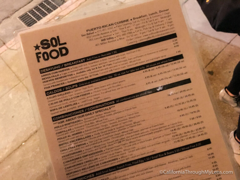 Sol Food: Amazing Puerto Rican Cuisine in San Rafael - California ...