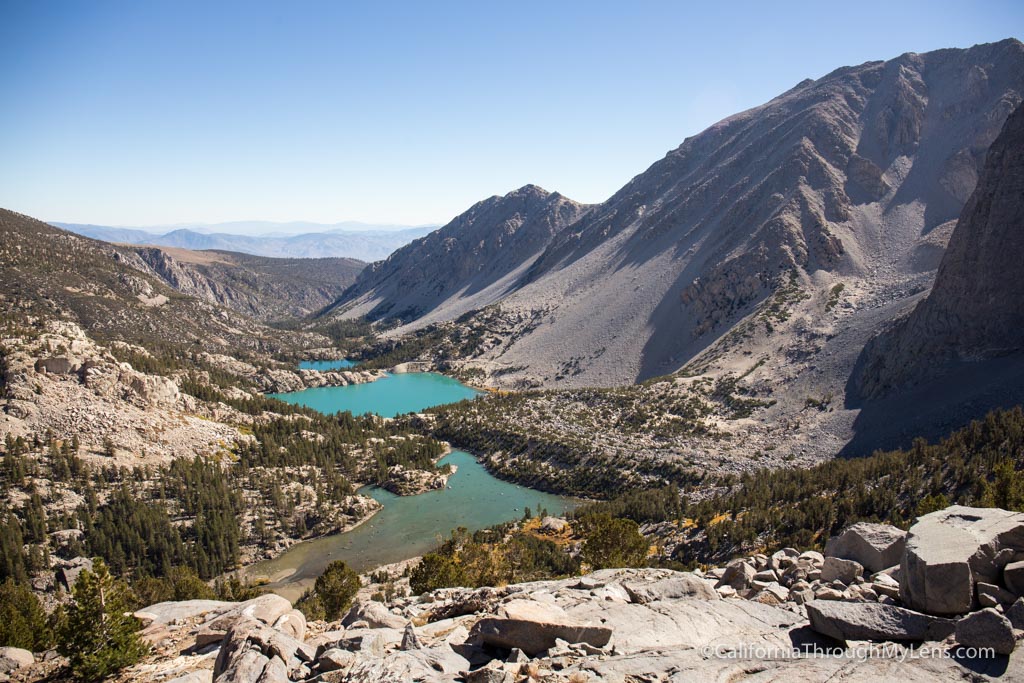 Hiking to the Palisade Glacier from Second Lake on the Big Pine North ...
