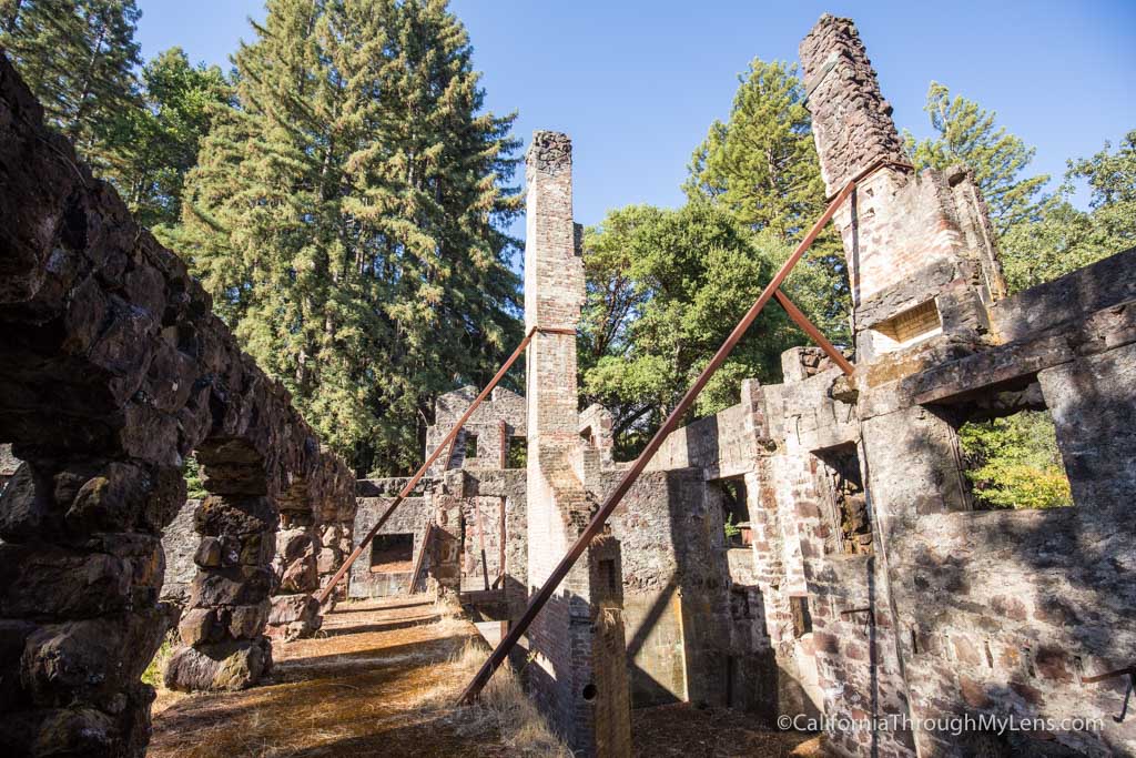 Jack London State Historic Park: Wolf House, the Cottage, Silos ...