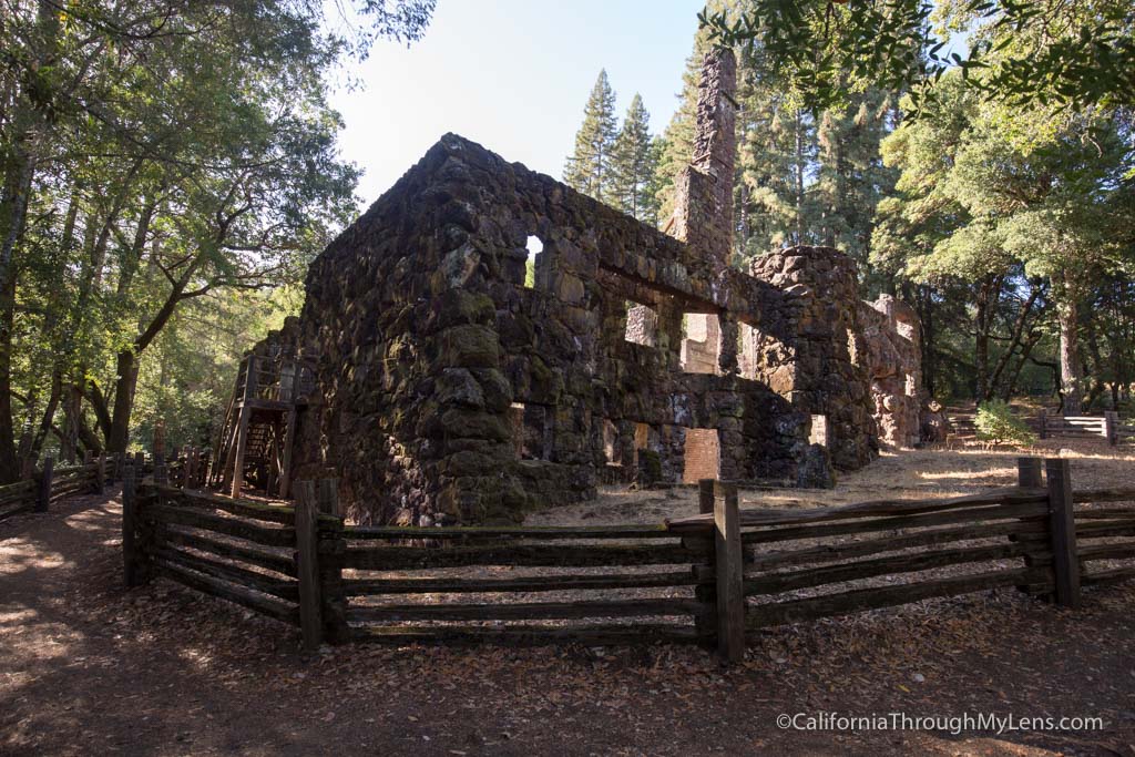 Jack London State Historic Park: Wolf House, the Cottage, Silos ...