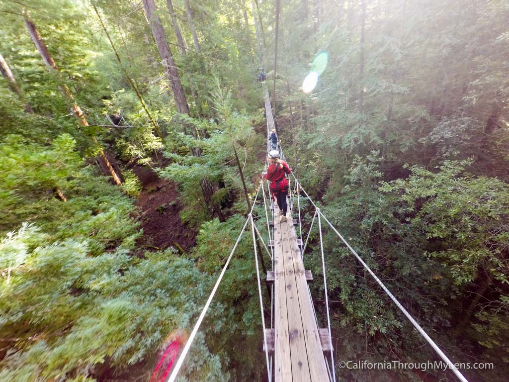 Ziplining in the Redwoods with Sonoma Canopy Tours - California Through ...
