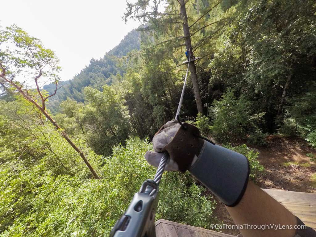 Ziplining in the Redwoods with Sonoma Canopy Tours - California Through ...