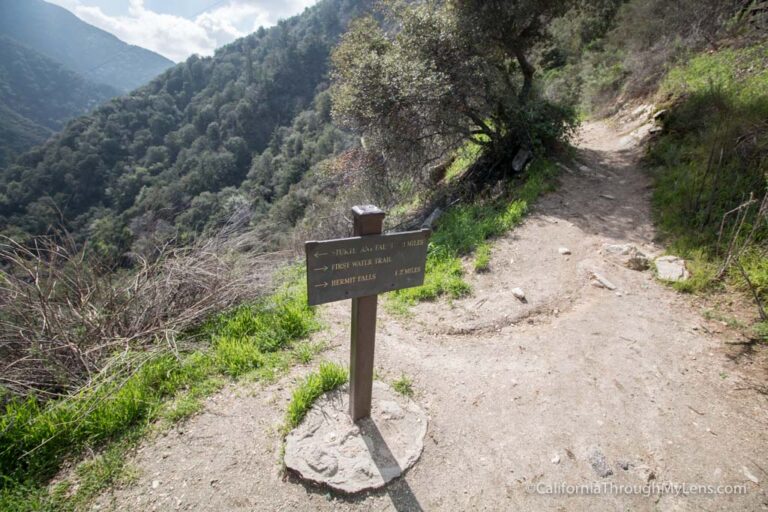 Hermit Falls in Santa Anita Canyon & Sturtevant Falls - California Through My Lens