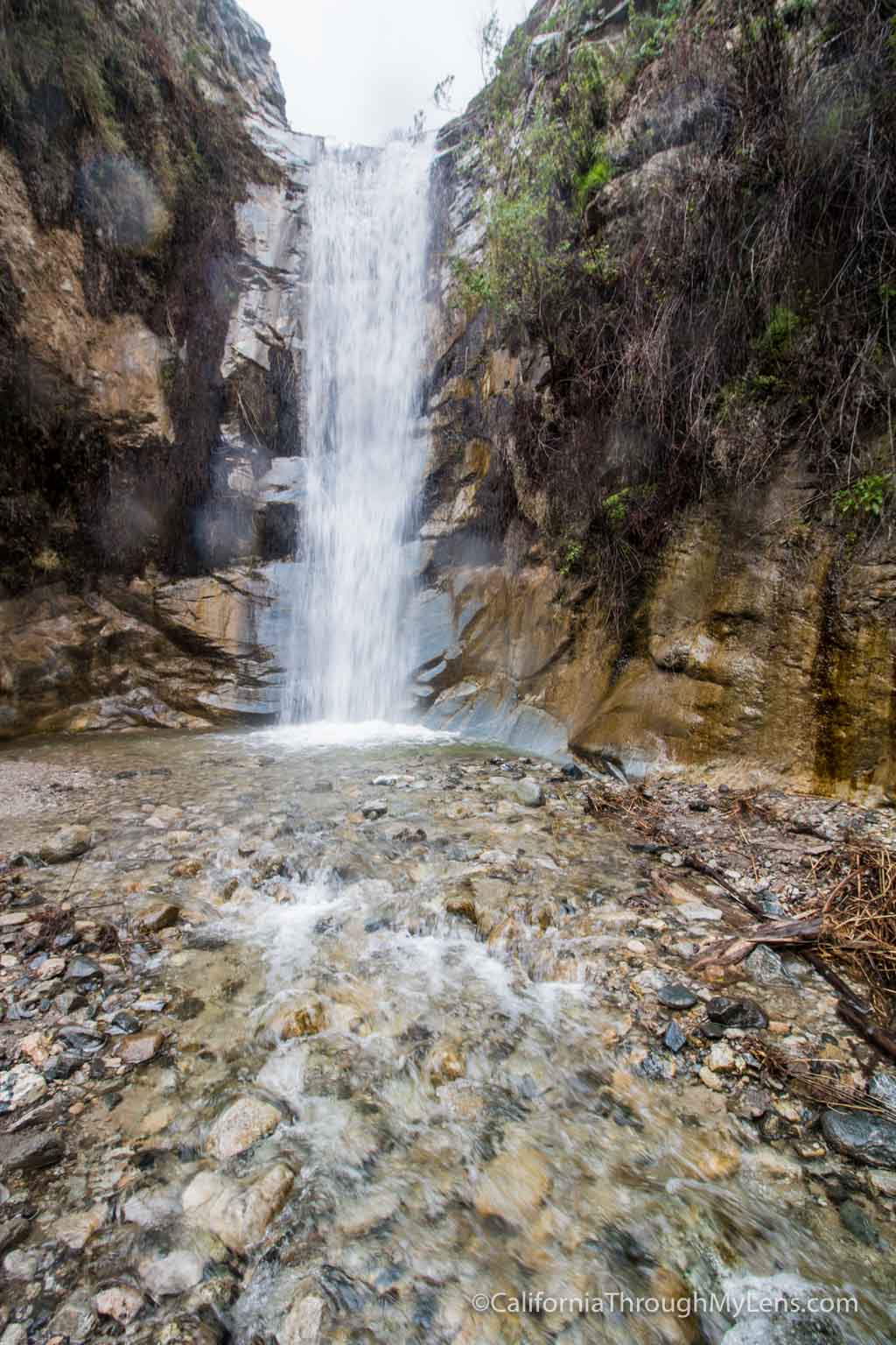 Trail Canyon Falls: A 40 Foot Waterfall in Angeles National Forest ...