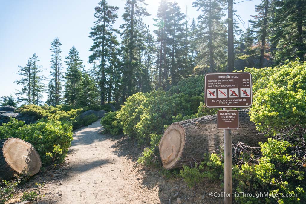 Rubicon Trail Hike: D.L. Bliss to Emerald Bay State Park - California ...