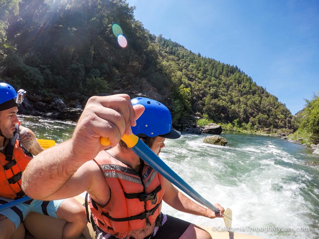 Whitewater Rafting the Trinity River Outside of Redding - California ...