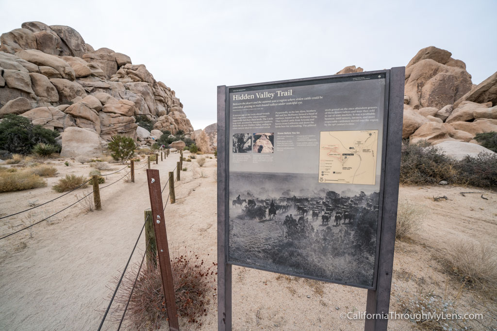 Hidden Valley Trail in Joshua Tree National Park - California Through ...