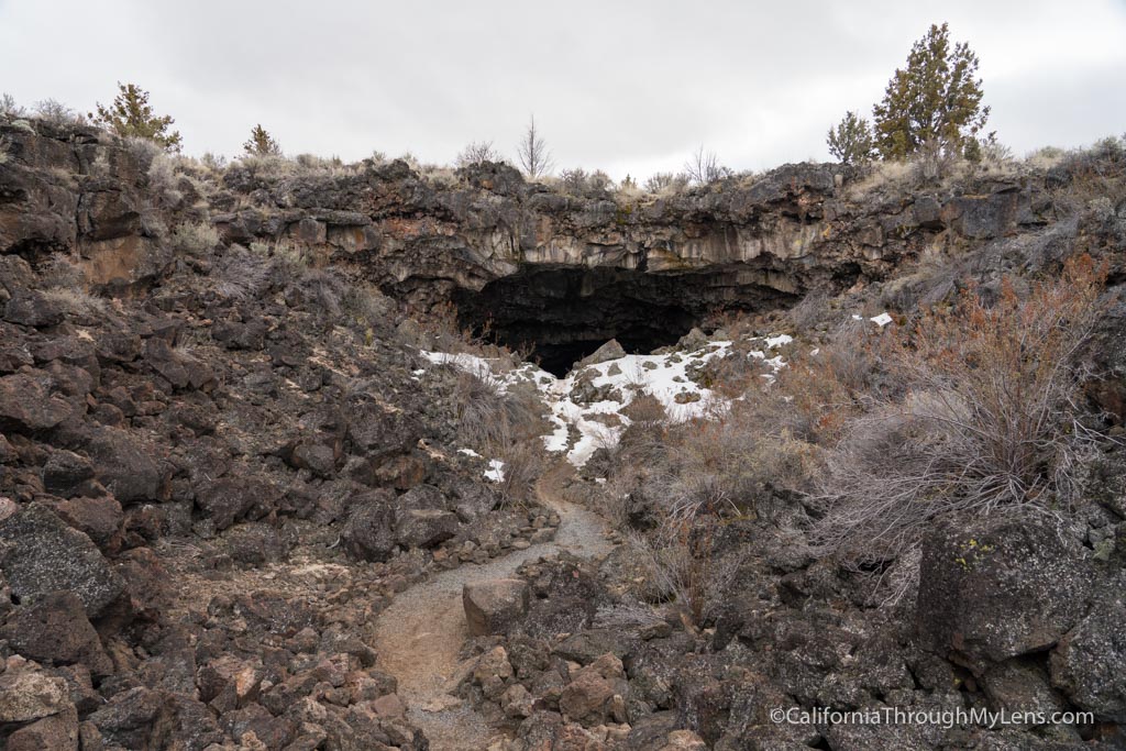 Indian Well Cave in Lava Beds National Monument - California Through My ...