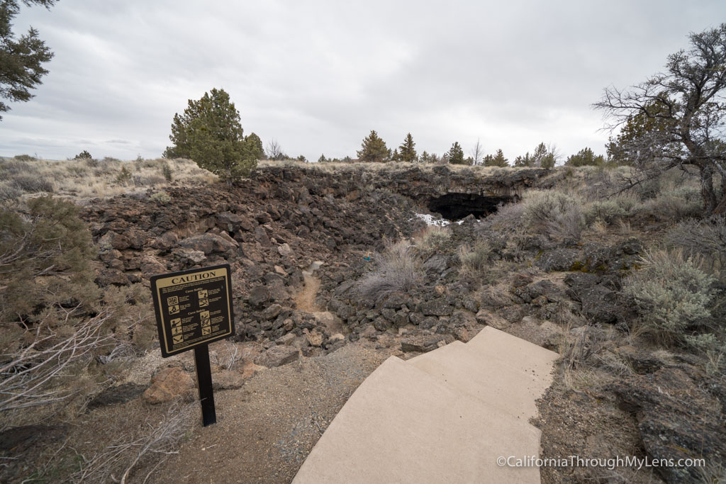Indian Well Cave in Lava Beds National Monument - California Through My ...