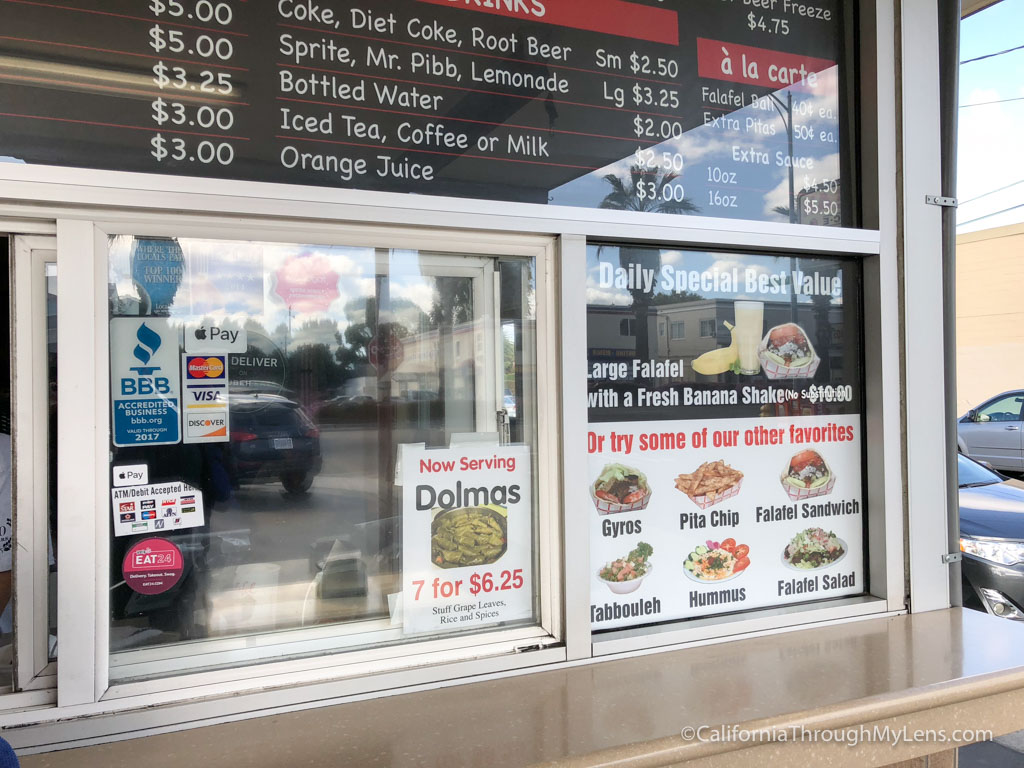 Falafels Drive In: Awesome Middle Eastern Food in San Jose - California ...