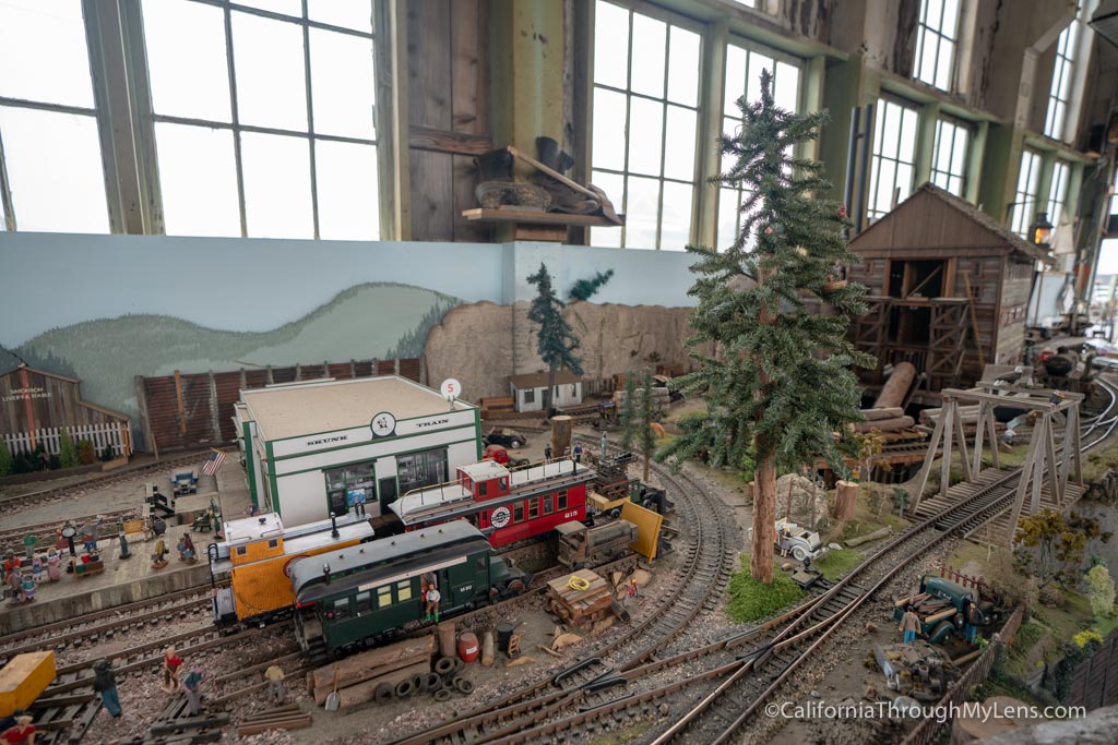 Riding the Skunk Train and Visiting the Model Train Museum in Fort ...