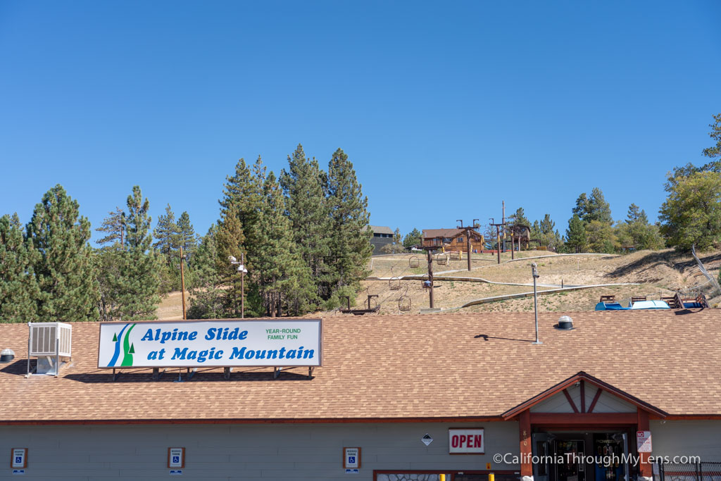 Alpine Slide in Big Bear Lake: Riding the Slide and the Mineshaft ...