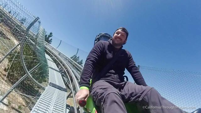Alpine Slide in Big Bear Lake: Riding the Slide and the Mineshaft ...