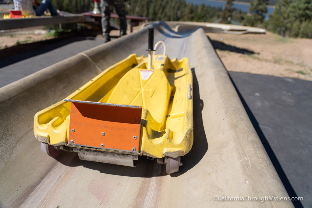 Alpine Slide in Big Bear Lake: Riding the Slide and the Mineshaft ...