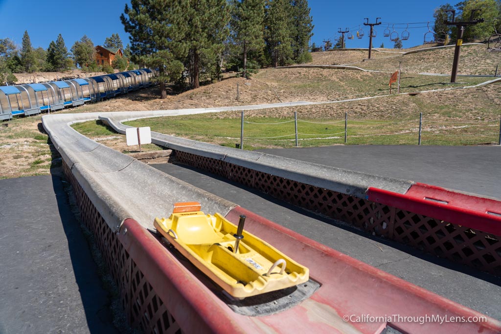 Alpine Slide in Big Bear Lake: Riding the Slide and the Mineshaft ...
