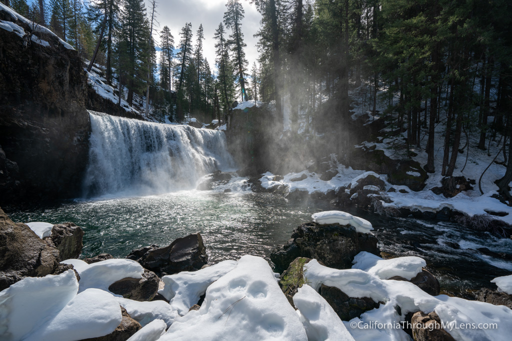 Snowshoeing to Middle McCloud Falls - California Through My Lens