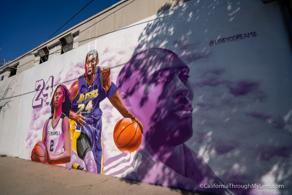 Where to see the Kobe Bryant Murals in Los Angeles - California Through ...
