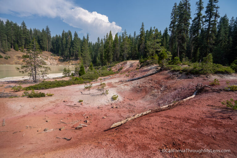 Boiling Springs Lake in Lassen Volcanic National Park - California ...