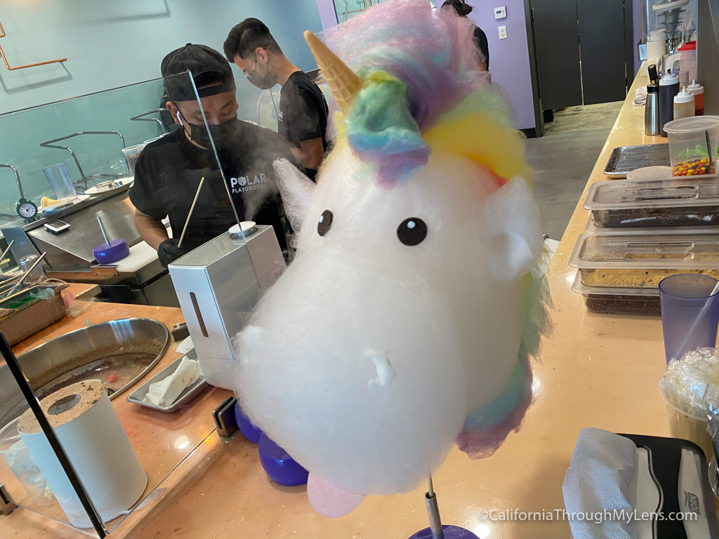 Polar Playground: Crazy Cotton Candy Art in Orange County - California Through My Lens