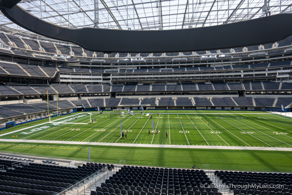 Sofi Stadium Tour: Exploring the Rams & Chargers New Football Stadium ...