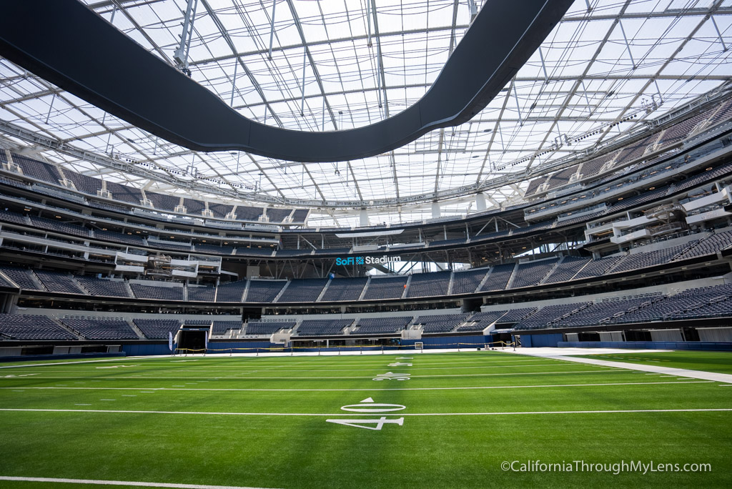 Sofi Stadium Tour: Exploring the Rams & Chargers New Football Stadium ...