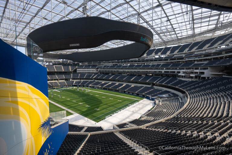 Sofi Stadium Tour: Exploring the Rams & Chargers New Football Stadium ...