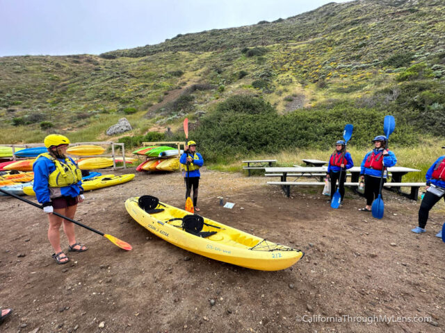 Kayaking Sea Caves on Santa Cruz Island in Channel Islands National ...